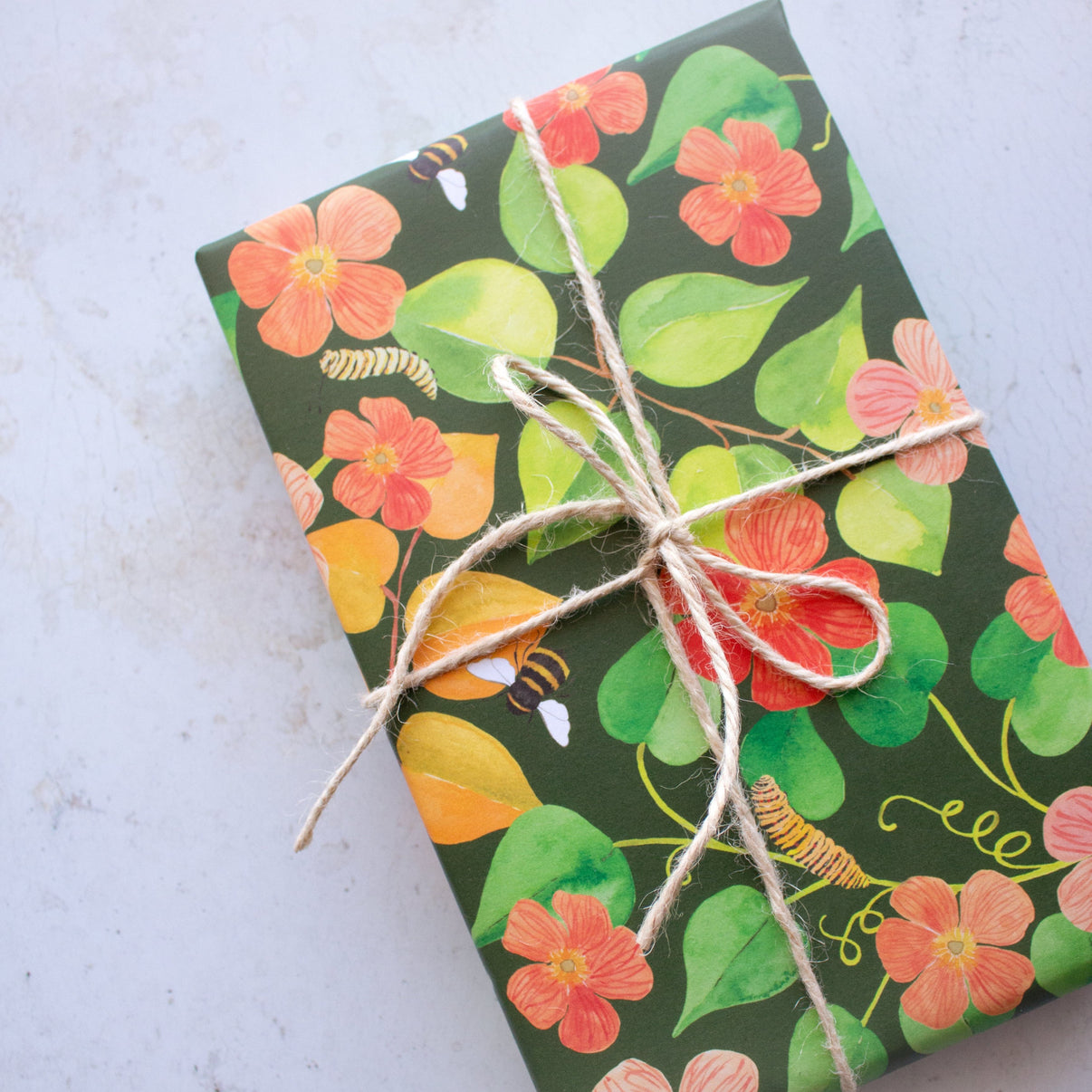 Poppy Garden Gift Wrap Sheet – littlehoothoot